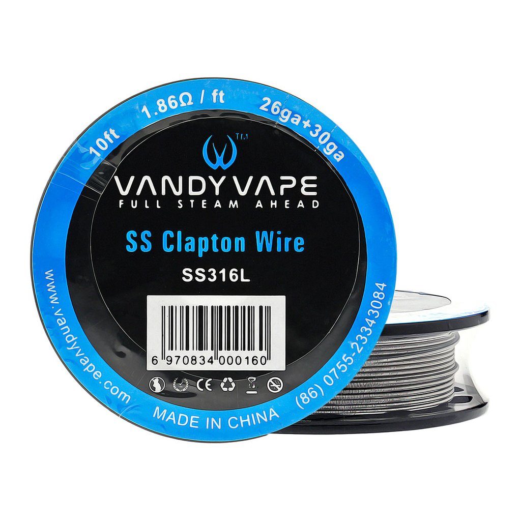 VandyVape Twisted Clapton Wire - SUPER VAPE